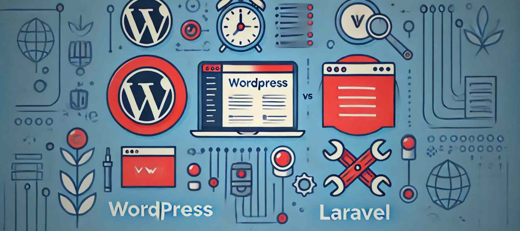 WordPress vs. Laravel: Choosing the Right Solution for Your Startup WordPress vs. Laravel: Choosing the Right Solution for Your Startup